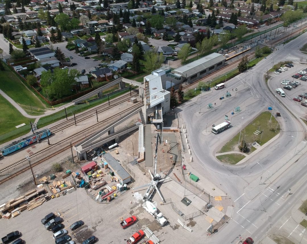 Anderson LRT - ALSA Road Construction