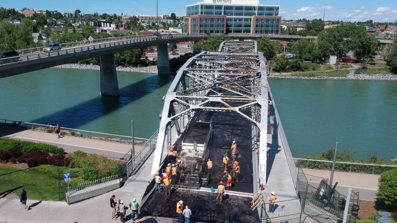4th Street Reconciliation Bridge - ALSA Road Construction