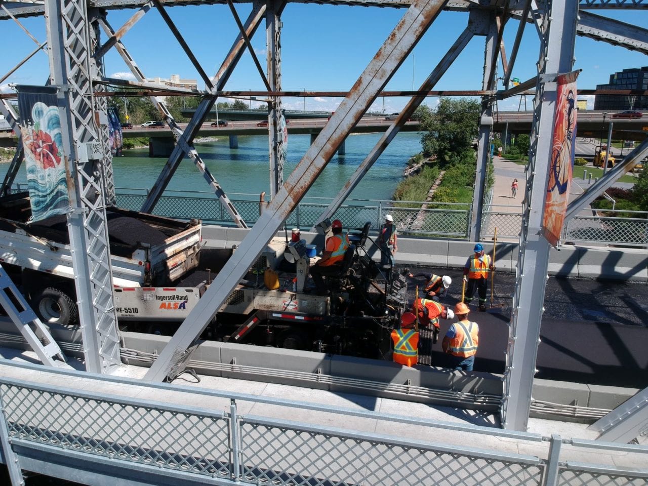 4th Street Reconciliation Bridge - ALSA Road Construction