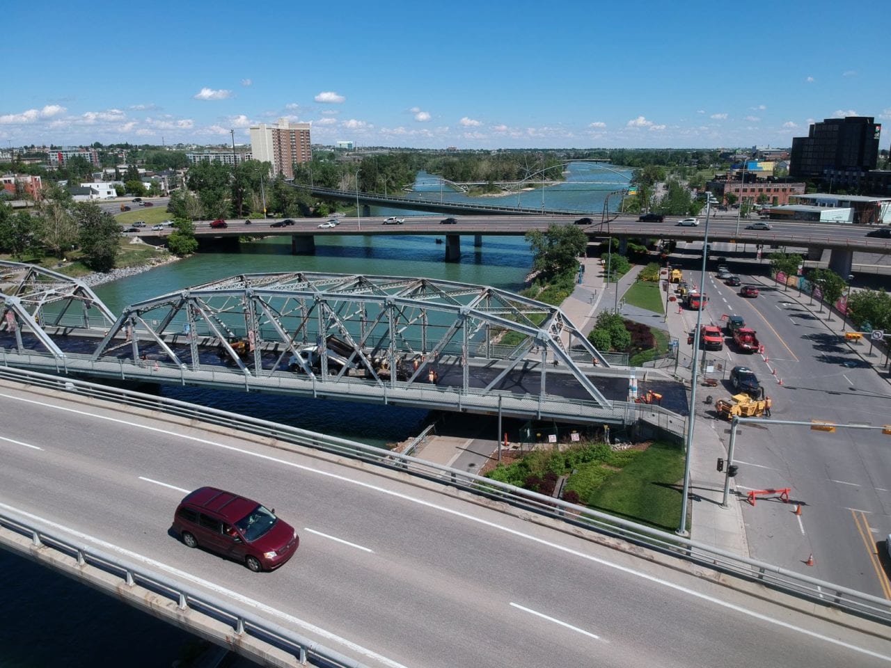 4th Street Reconciliation Bridge - ALSA Road Construction