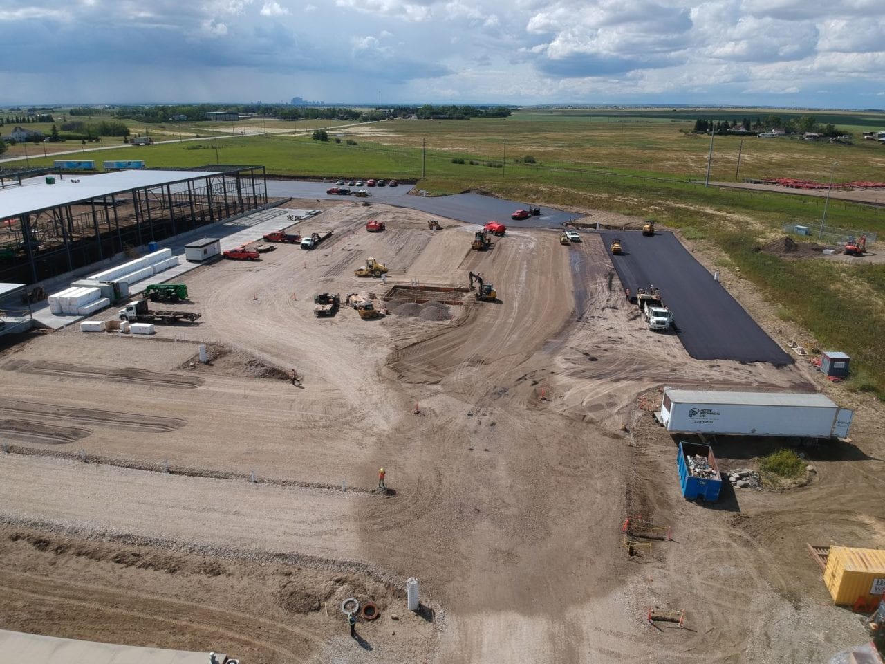 Tim Hortons Distribution Centre - ALSA Road Construction