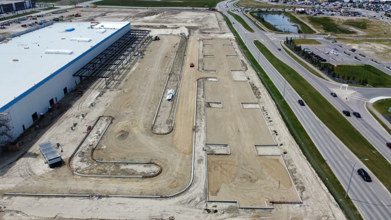 Amazon DCG @ Nose Creek - ALSA Road Construction