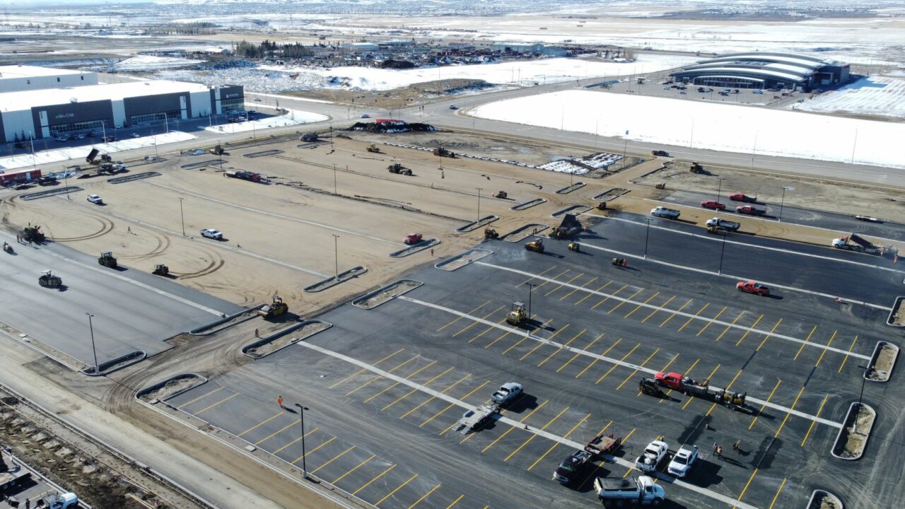 Amazon DCG @ Nose Creek - ALSA Road Construction