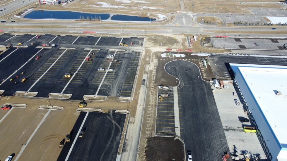 Amazon DCG @ Nose Creek - ALSA Road Construction