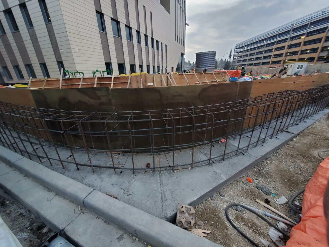 Calgary Cancer Center - ALSA Road Construction