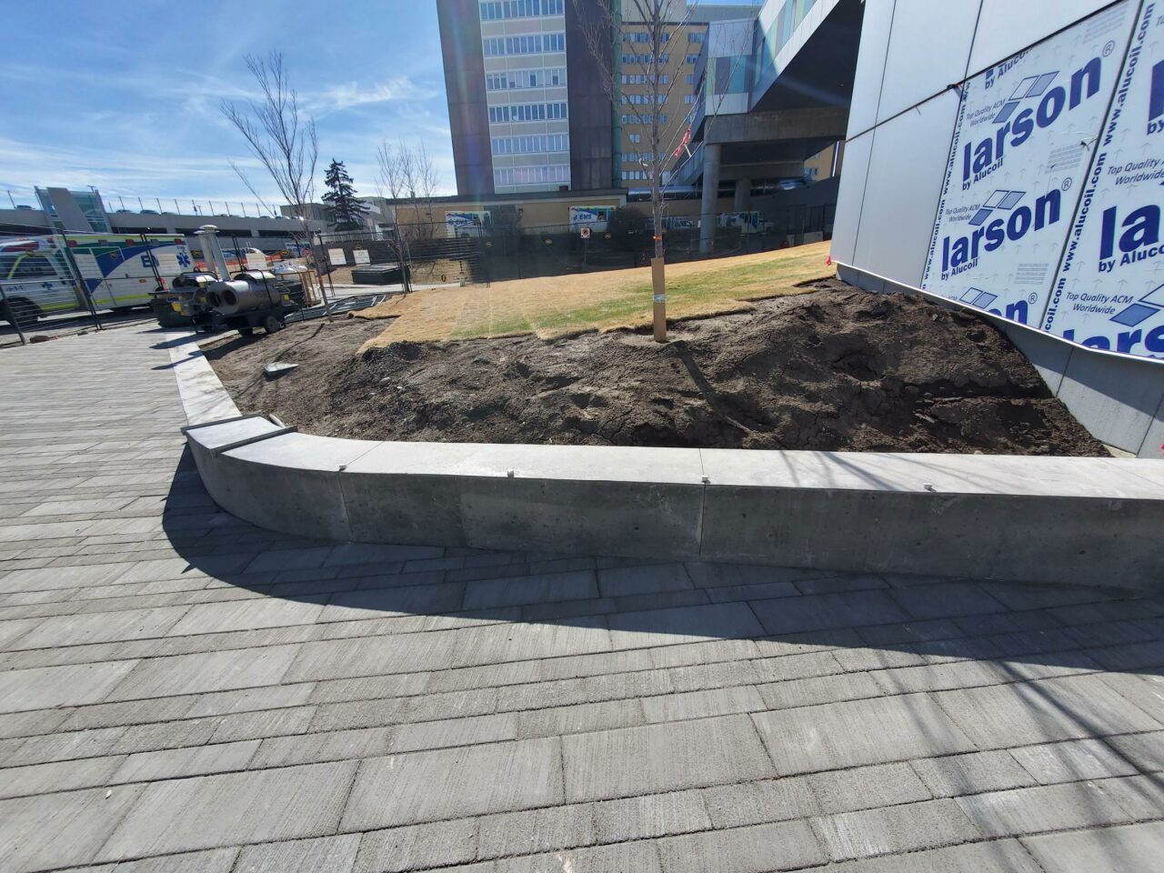 Calgary Cancer Center - ALSA Road Construction