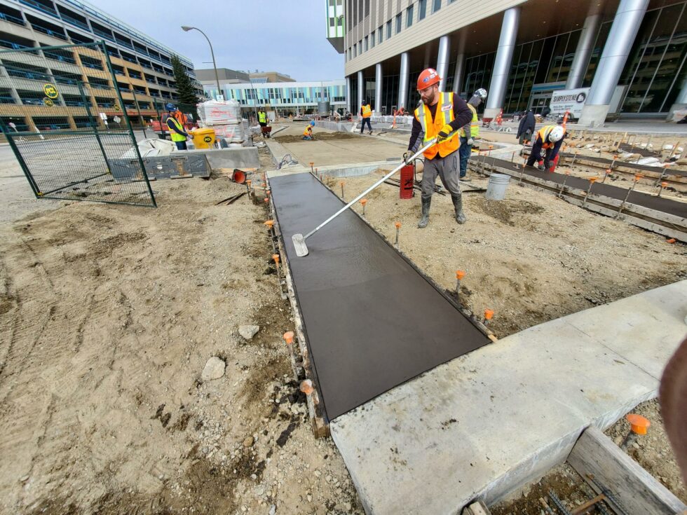 Calgary Cancer Center - ALSA Road Construction